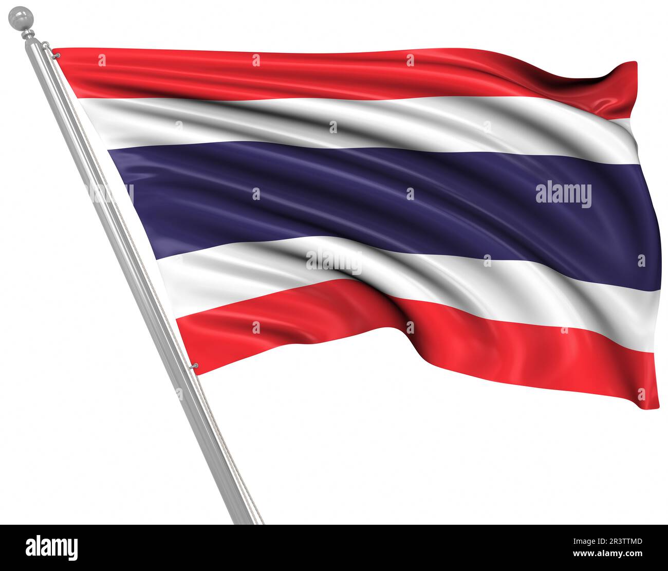 Flag of Thailand Stock Photo - Alamy