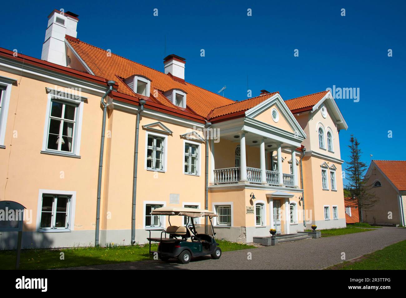 Vihula manor, Vihula, Lahemaa national park, Estonia, Baltic states ...