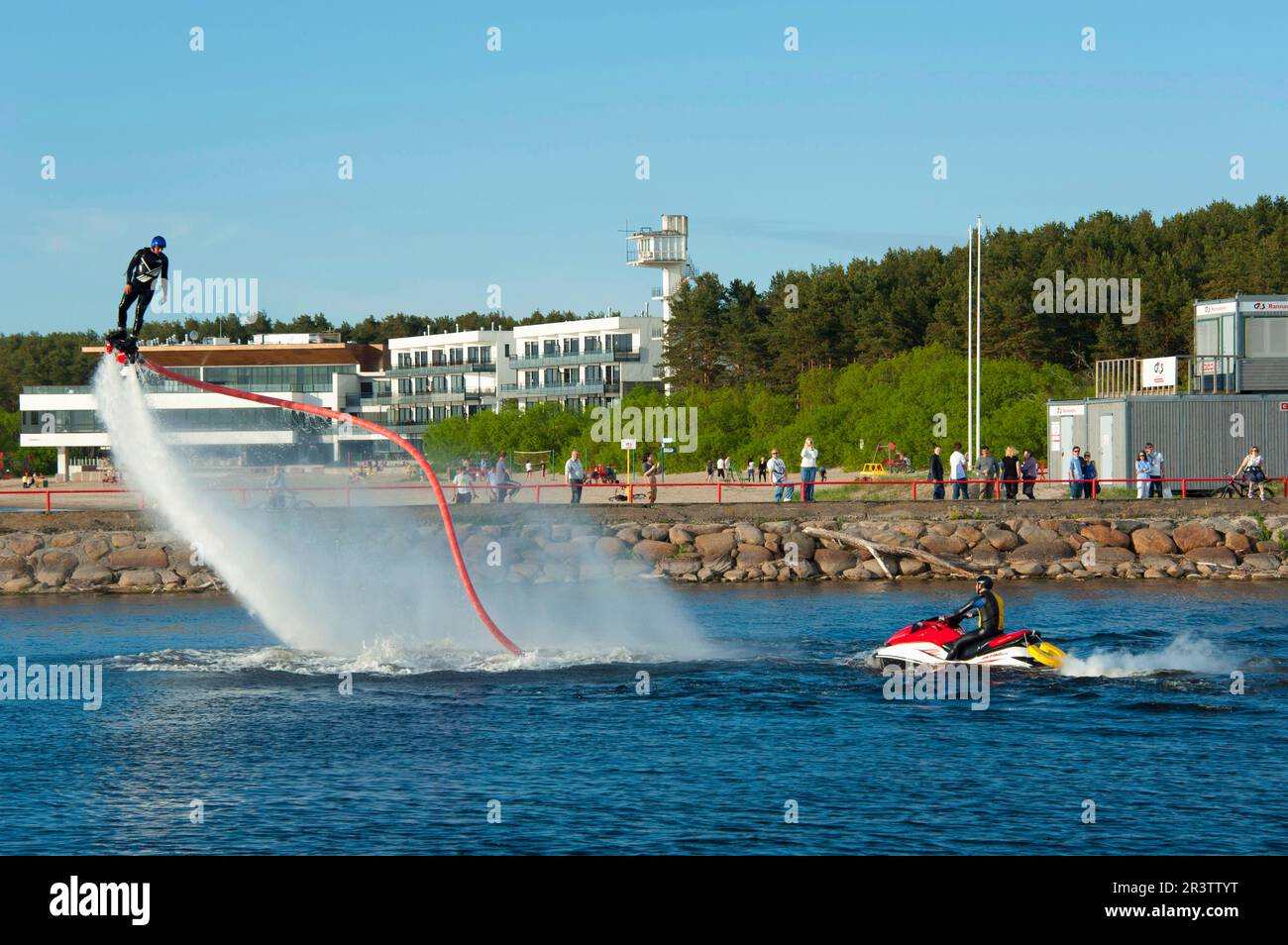 Jetlev Flyer, Tallinn, Estonia, Baltic States, Europe, Pirita Marina ...