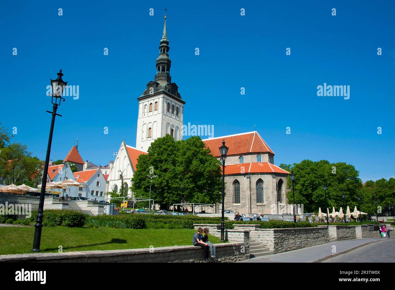 St. Nicholas church, Old town, Tallinn, Estonia, Baltic states Stock ...