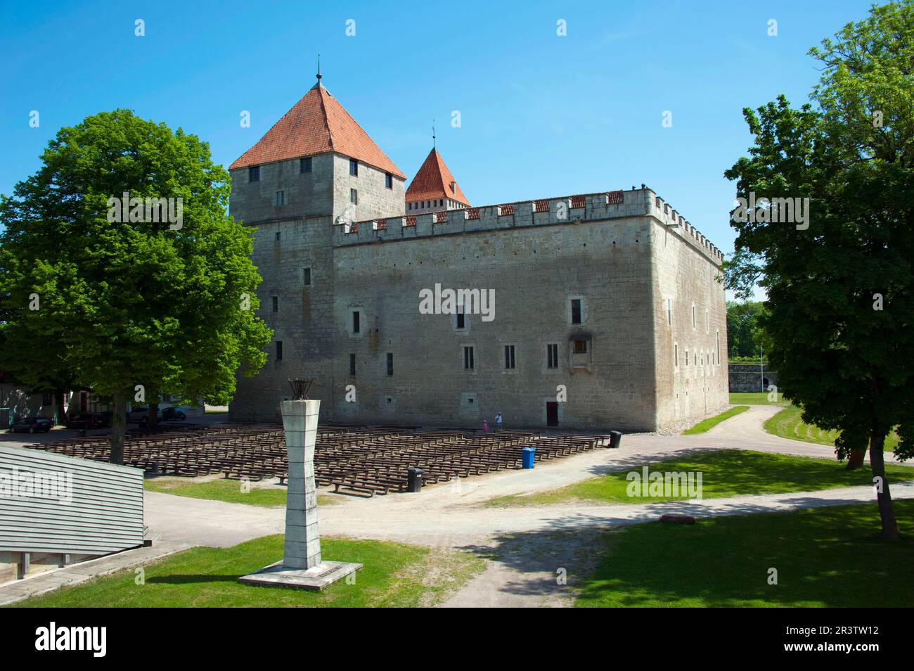 Castle, Kuressaare, Saaremaa Island, Estonia, Baltic States, Europe ...