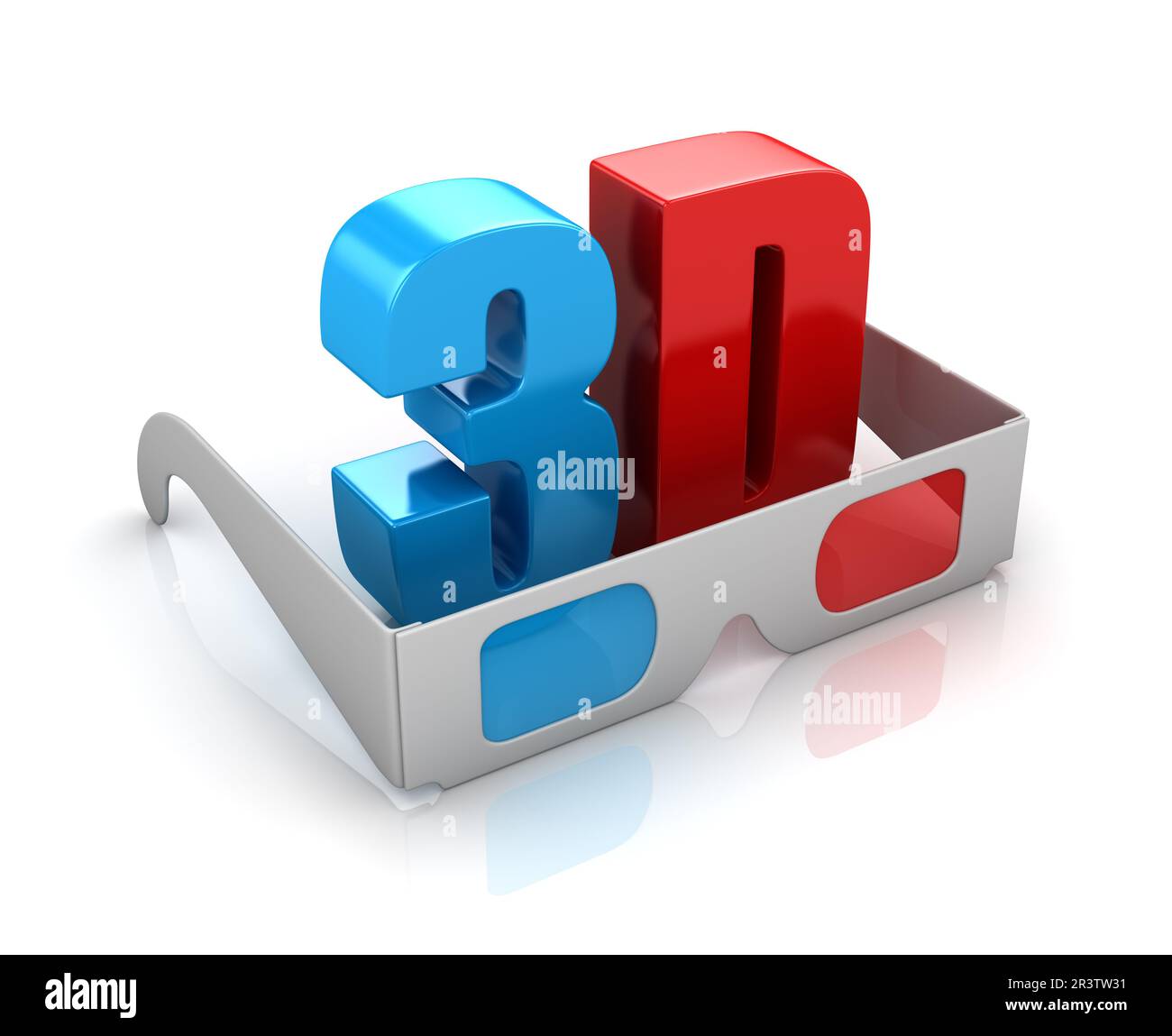 3d text glasses hi-res stock photography and images - Alamy