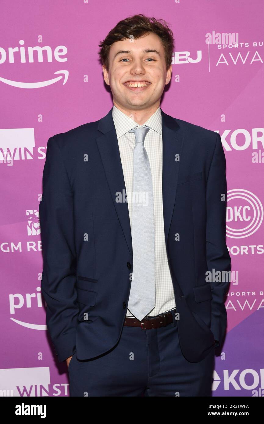 New York, USA. 24th May, 2023. Brady Sheaffer walking the red carpet at ...