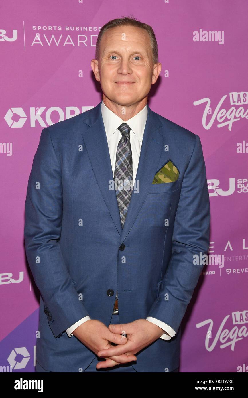 New York, USA. 24th May, 2023. FOX Sports CEO and EP Eric Shanks ...