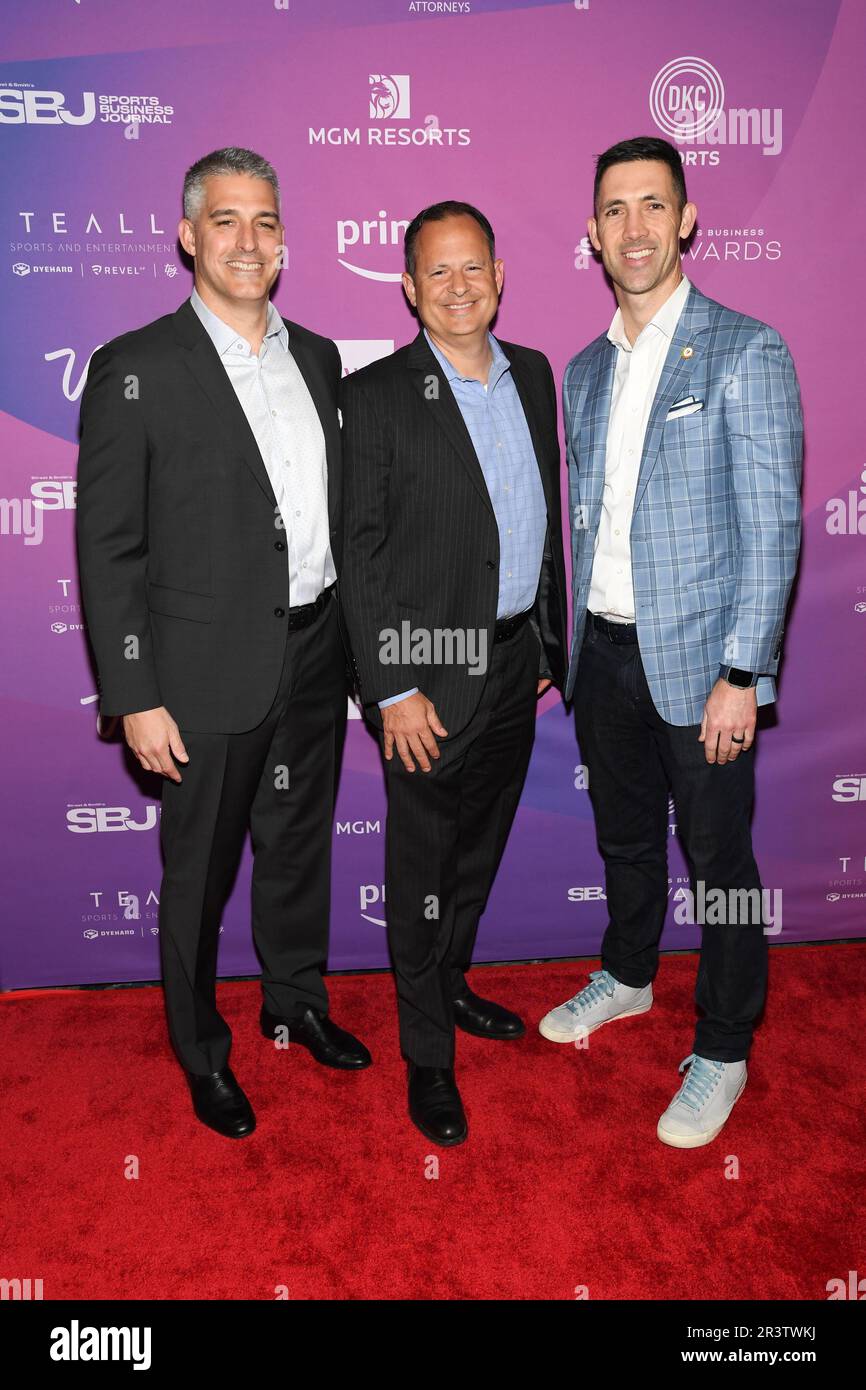 New York, USA. 24th May, 2023. Legends Senior VP Doug Smoyer, Legends ...