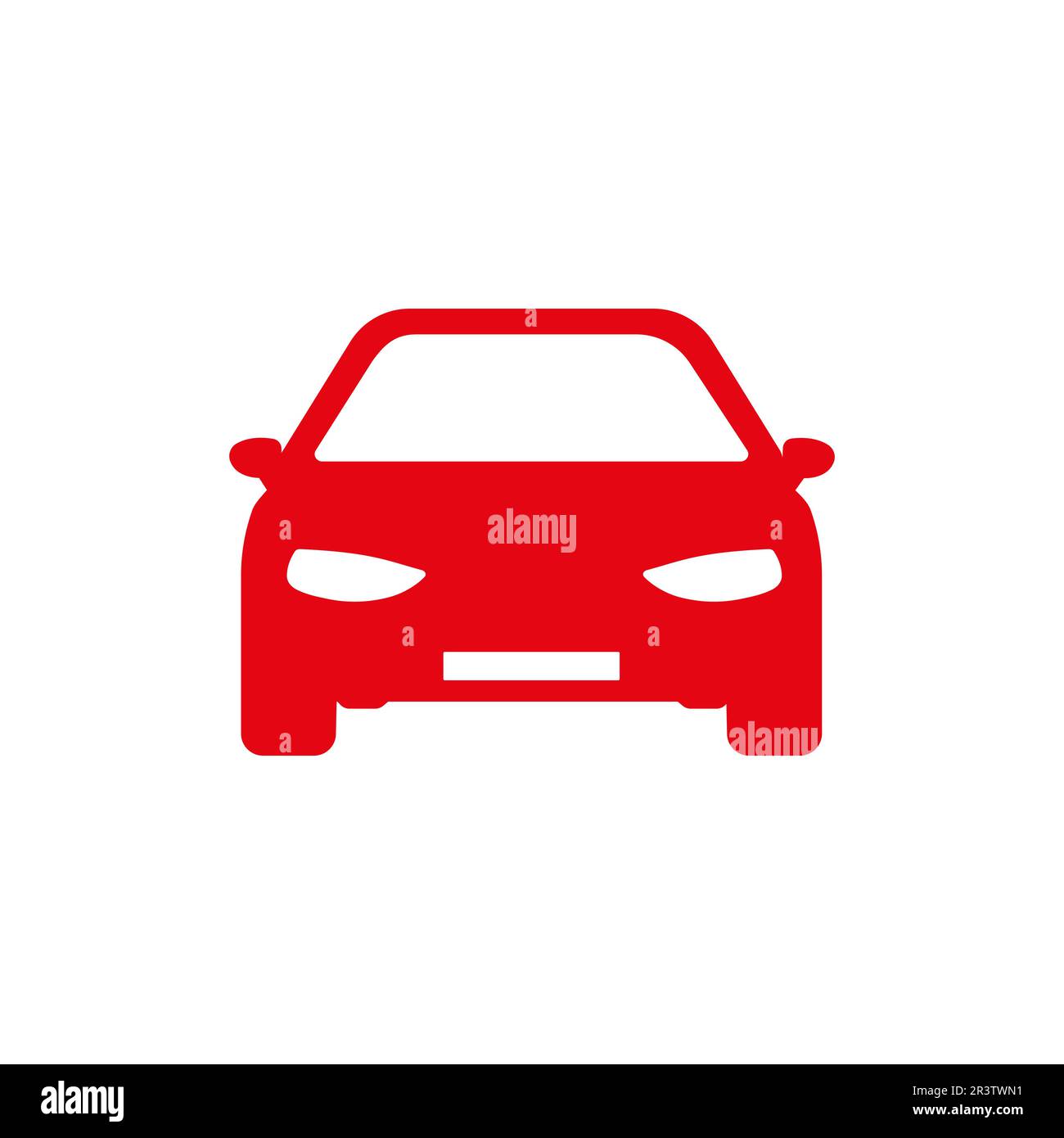 Bumper car vector icon Cut Out Stock Images & Pictures - Alamy
