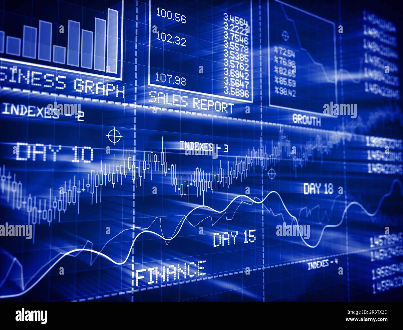 Stock price graph hi-res stock photography and images - Alamy