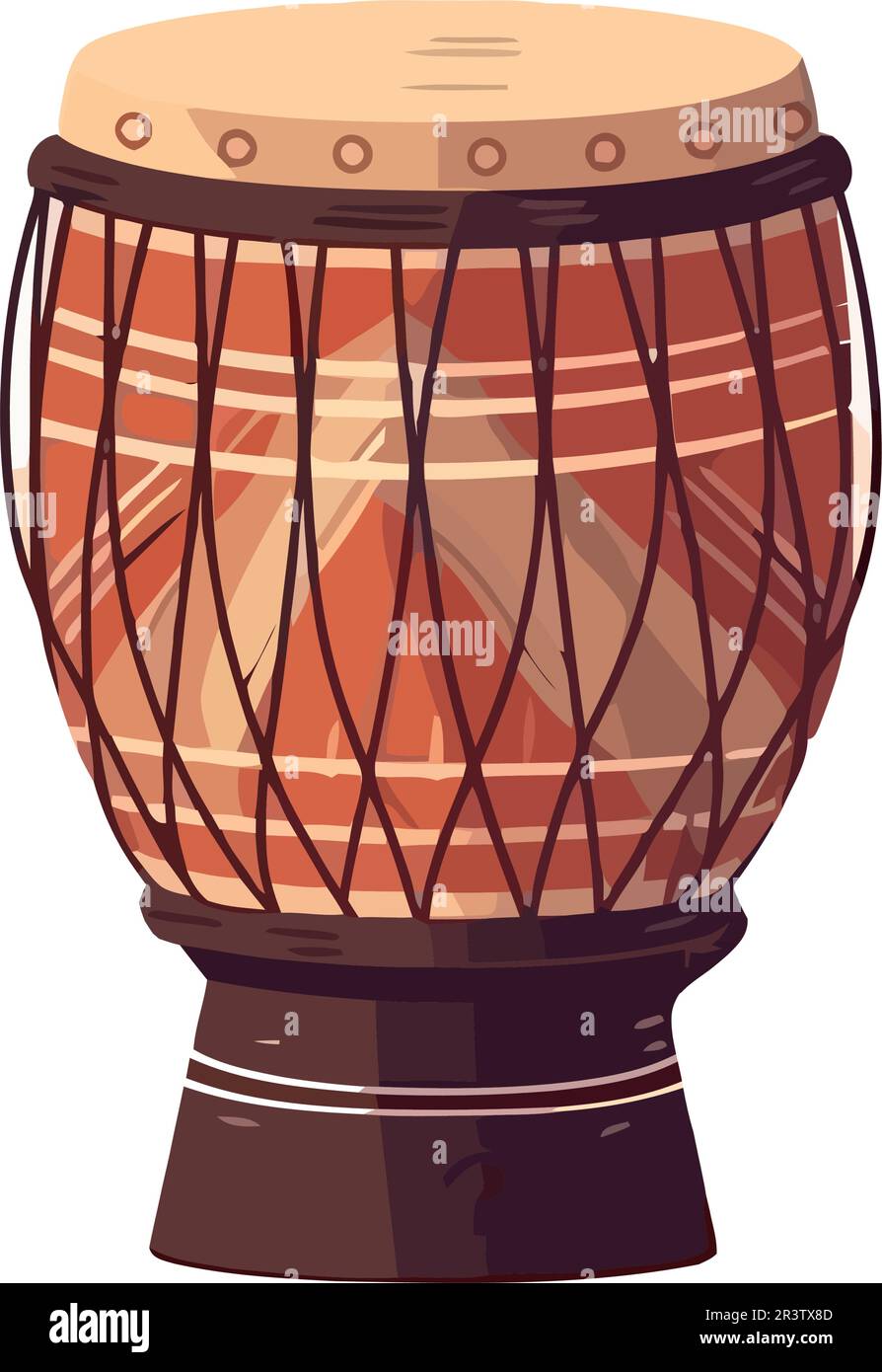 vector sketch of ancient Djembe drum Stock Vector Image & Art - Alamy