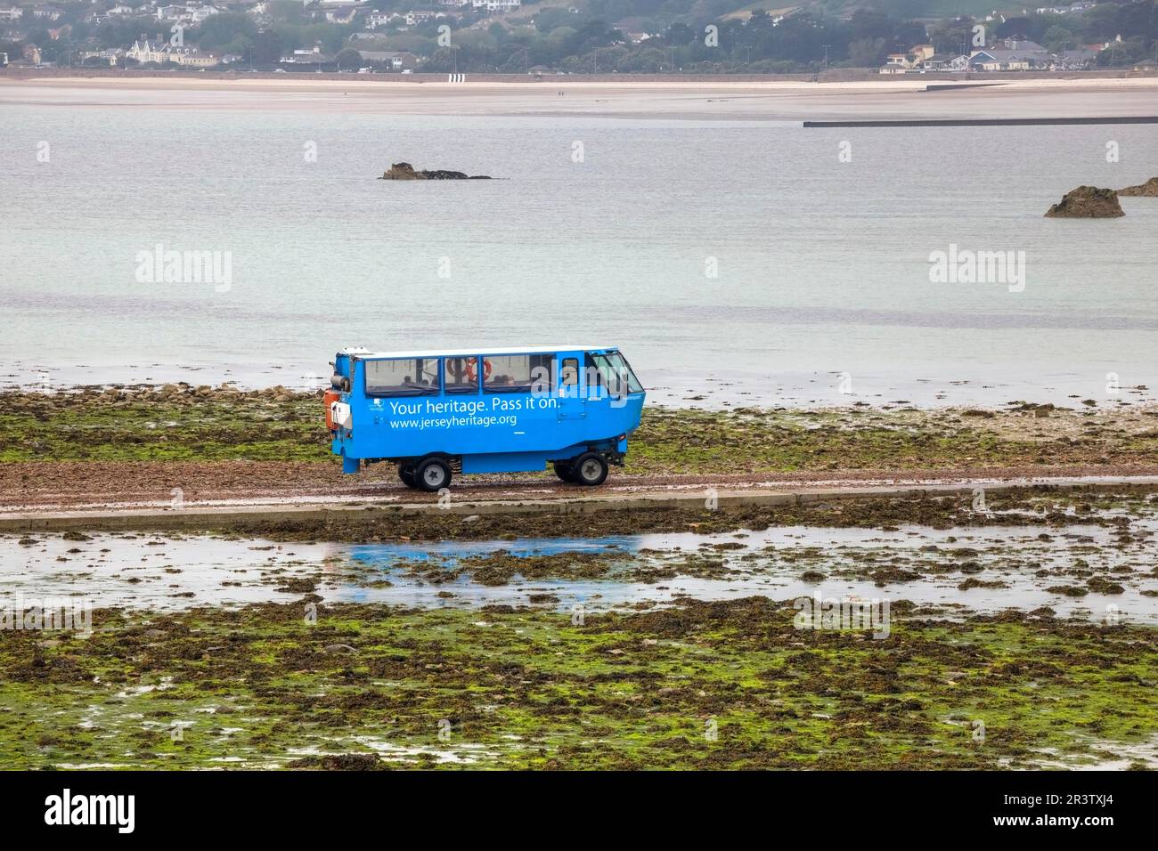 Amphibious vehicle, Elizabeth Castle, St. Helier, Jersey, United ...