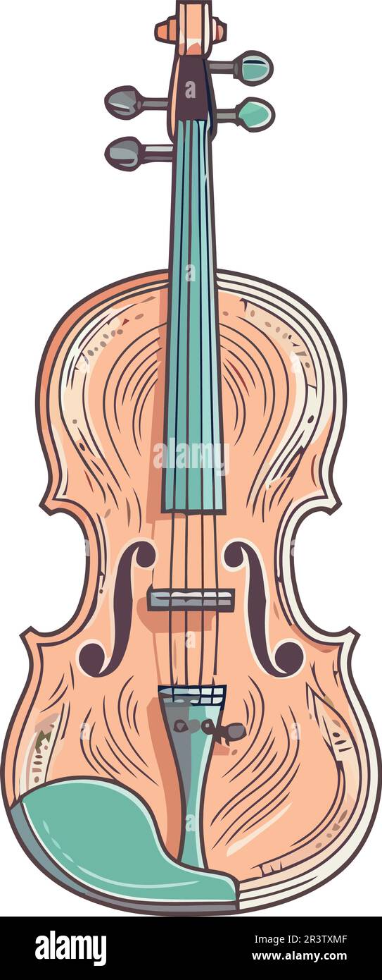 Classic string instrument violin Stock Vector Image & Art - Alamy