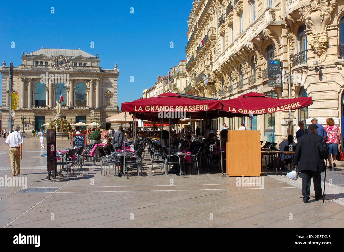 Opera Comedie, Opera House, Place de la Comedie, Montpellier, Herault ...
