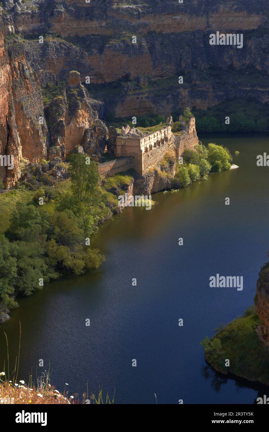 Hoces del Duraton, Duraton River Gorges, nuestra Senora de la Hoz ...