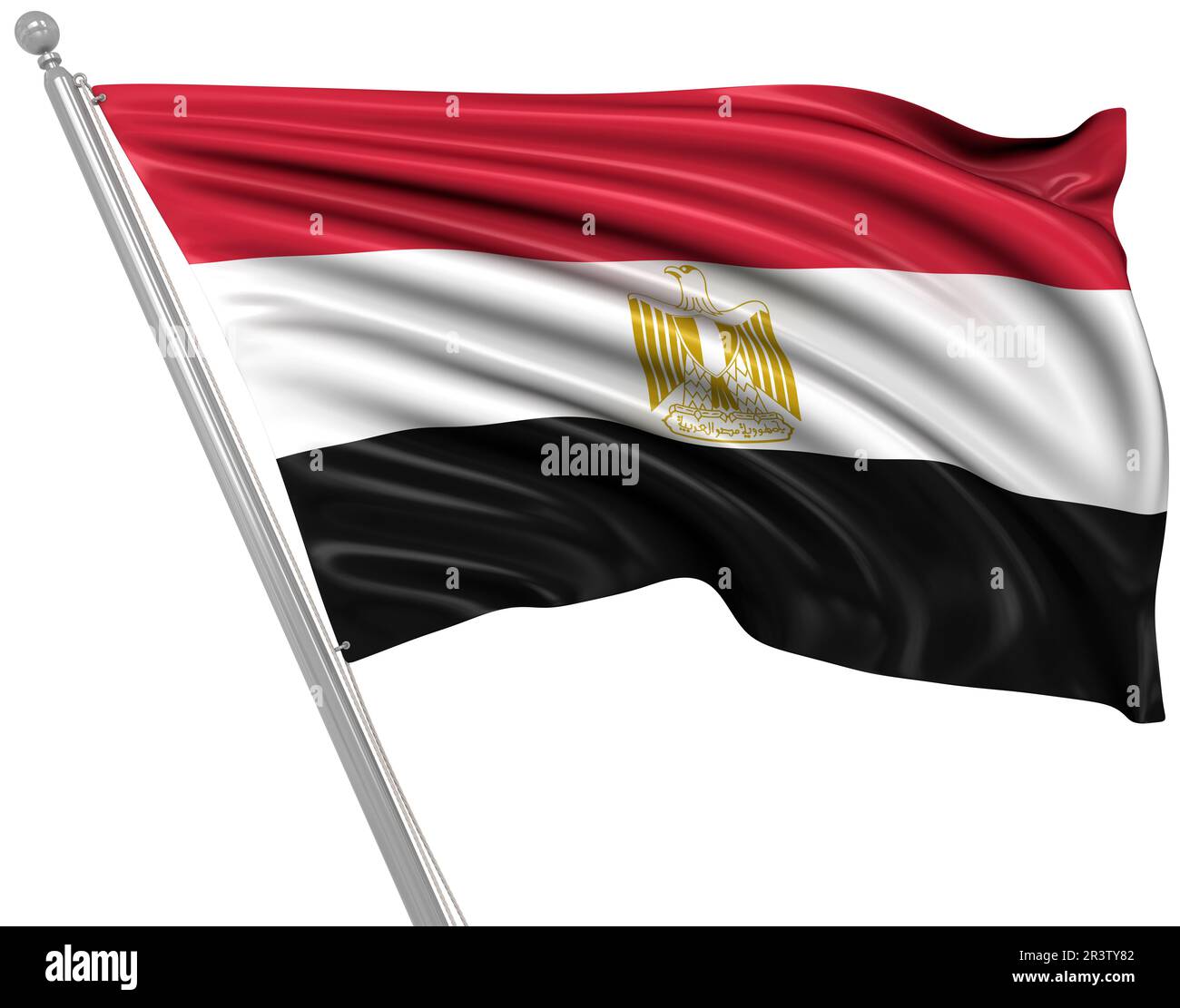 Flag of Egypt Stock Photo - Alamy