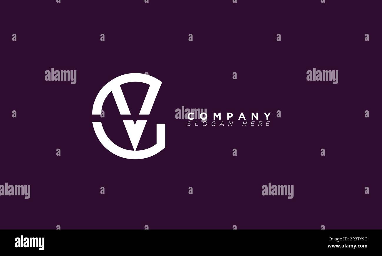 VG Alphabet letters Initials Monogram logo Stock Vector Image & Art - Alamy