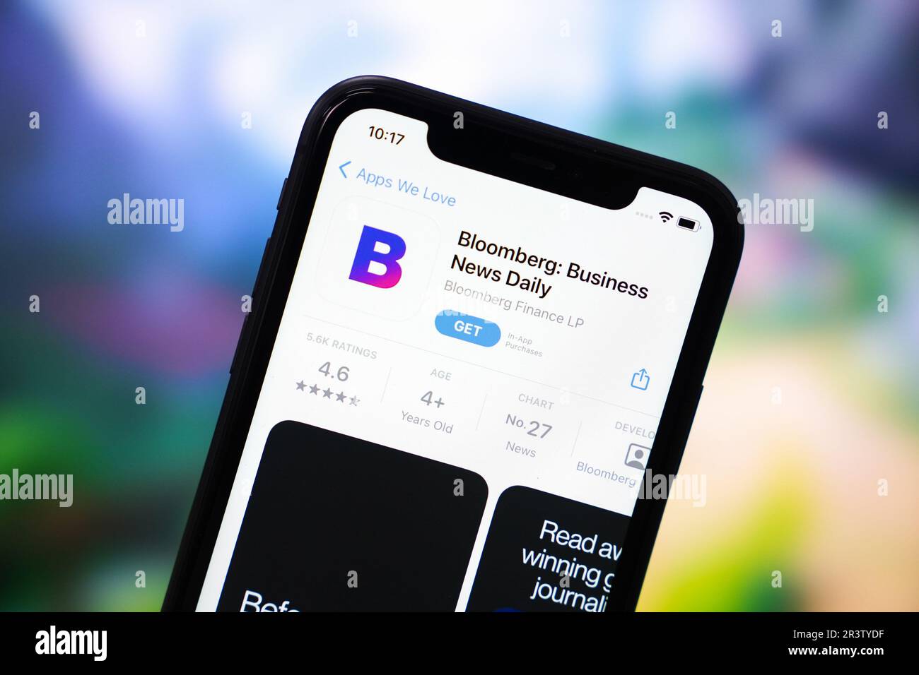 Bloomberg logo hi-res stock photography and images - Alamy