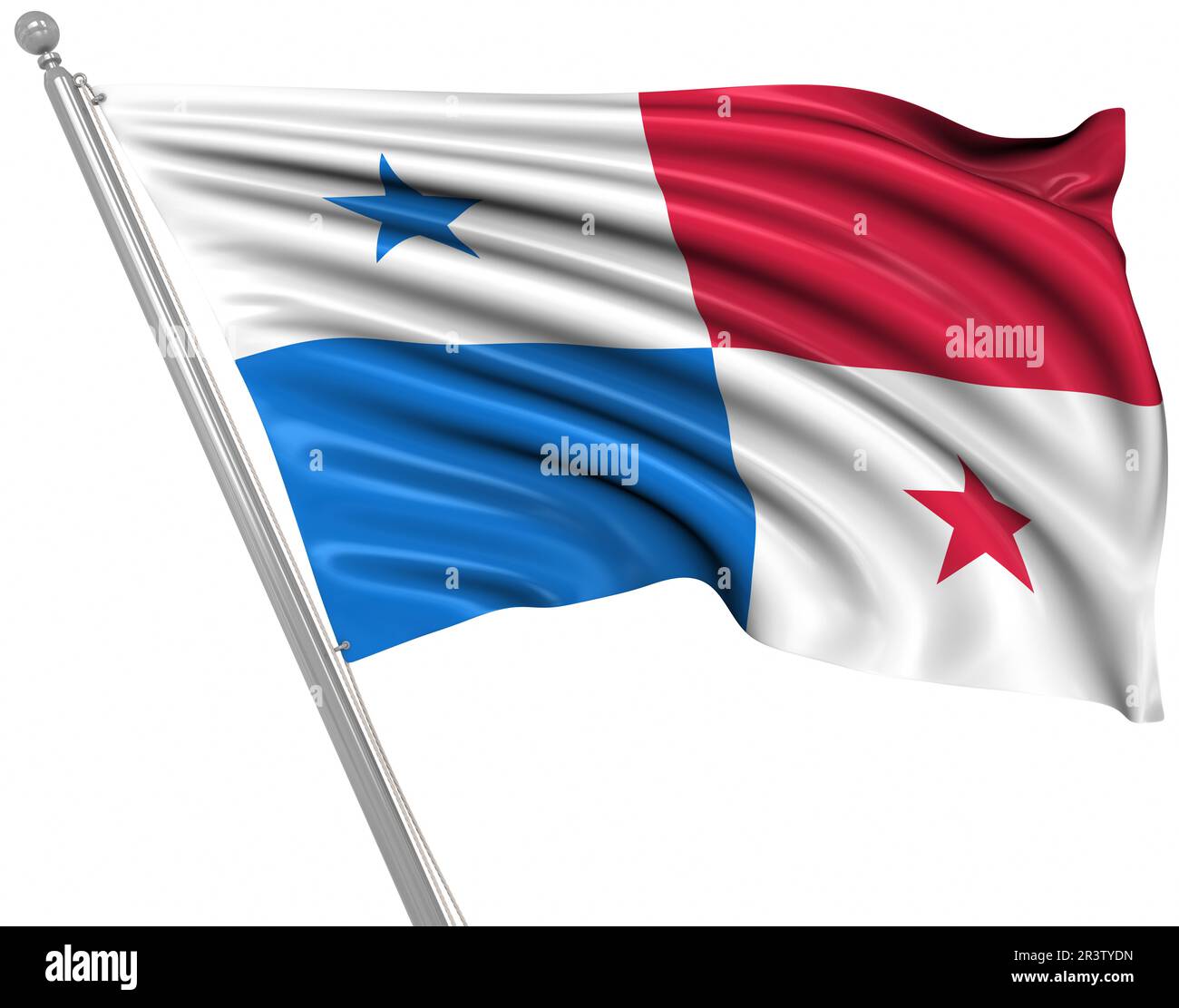 Flag of Panama Stock Photo - Alamy
