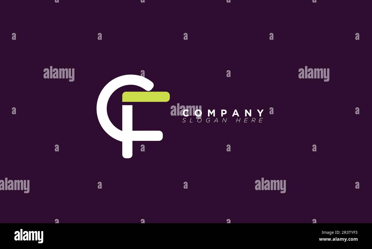 CF Alphabet letters Initials Monogram logo Stock Vector Image & Art - Alamy