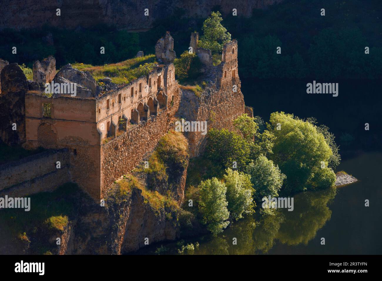 Hoces del Duraton, Duraton River Gorges, nuestra Senora de la Hoz ...