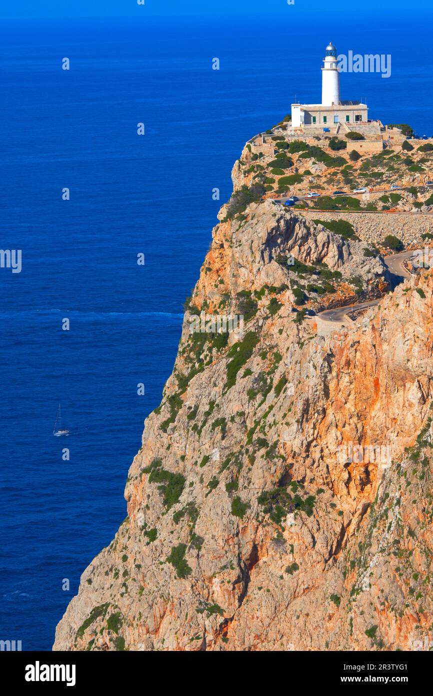 Mallorca, Lighthouse, Cabo de Formentor, Formentor Cape, Serra de ...
