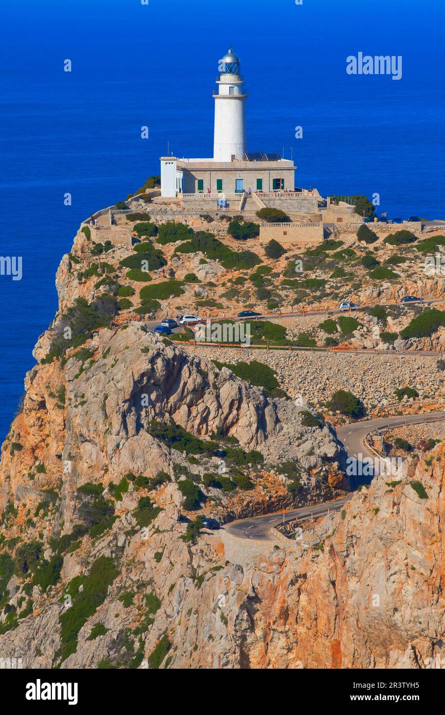Mallorca, Lighthouse, Cabo de Formentor, Formentor Cape, Serra de ...