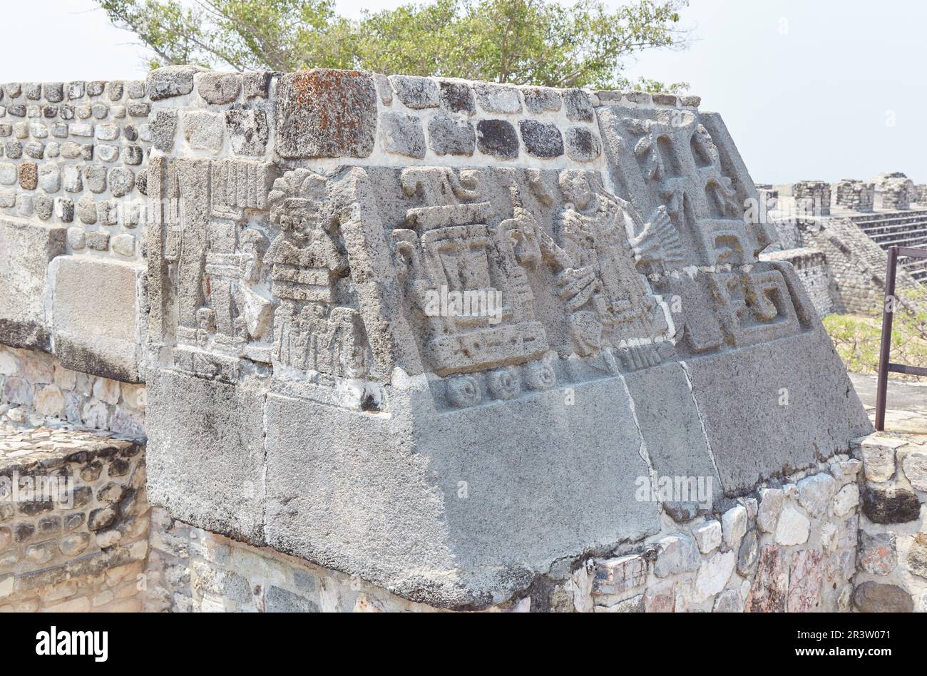 The ancient city of Xochicalco, Morelos is a rare example of a Mayan ...