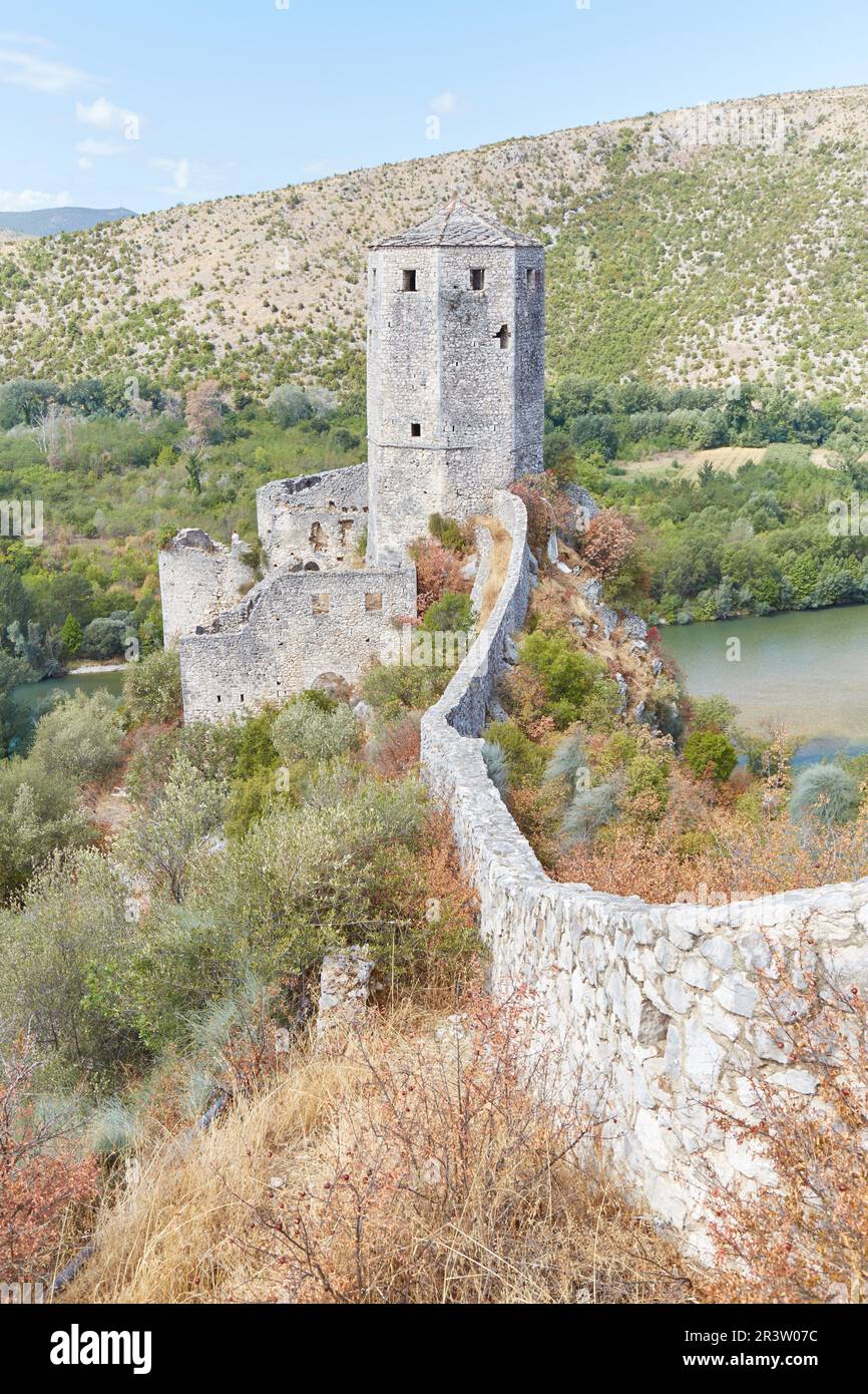 Pocitelj, located near Mostar, was taken by the Ottomans in the 15th ...