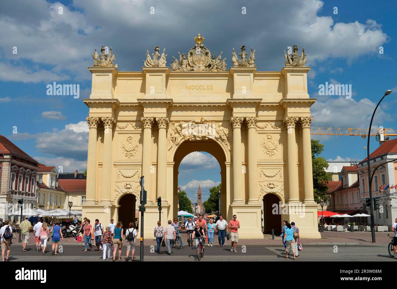 Brandenburg gate at luisenplatz hi-res stock photography and images - Alamy