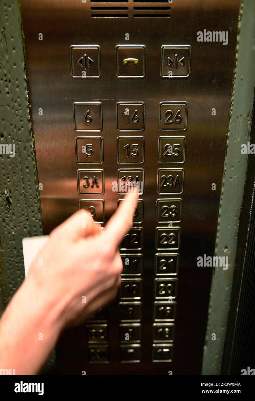 Lift counter, Kuala Lumpur, Malaysia Stock Photo - Alamy