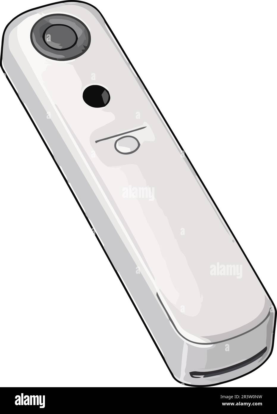 Laser pointer on white Stock Vector Images - Alamy