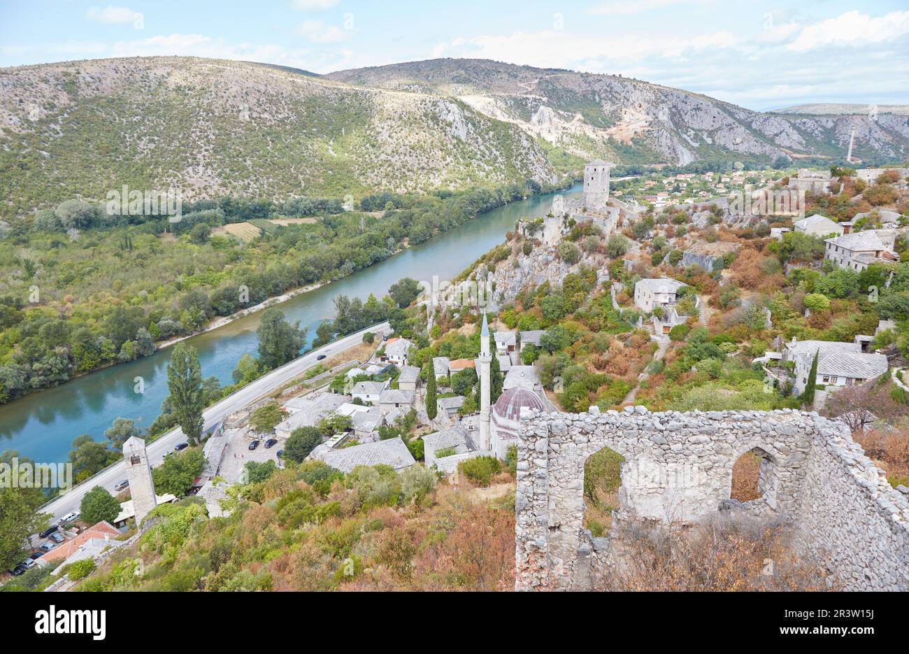Pocitelj, located near Mostar, was taken by the Ottomans in the 15th ...