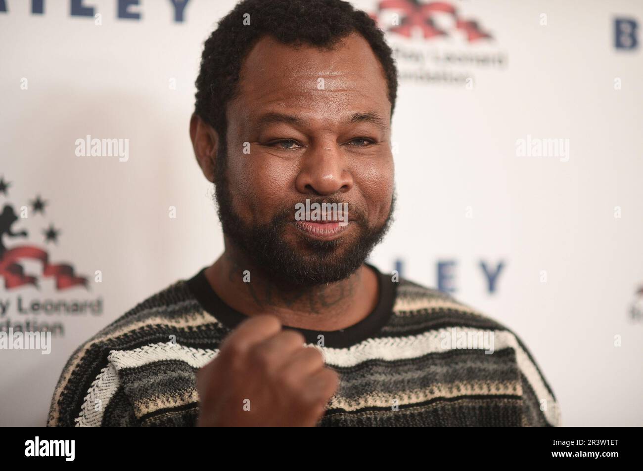 Sugar Shane Mosley arrives at the 12th annual Sugar Ray Leonard ...