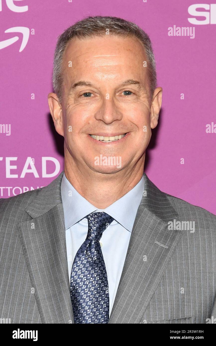 New York, USA. 24th May, 2023. 160/90 President Ed Horne walking the ...