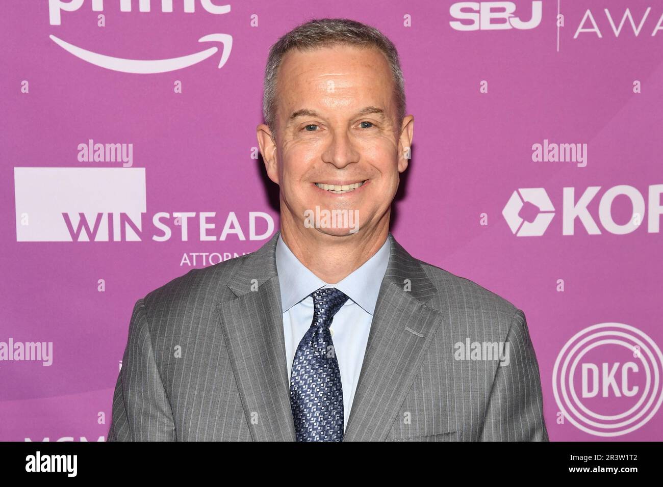 New York, USA. 24th May, 2023. 160/90 President Ed Horne walking the ...