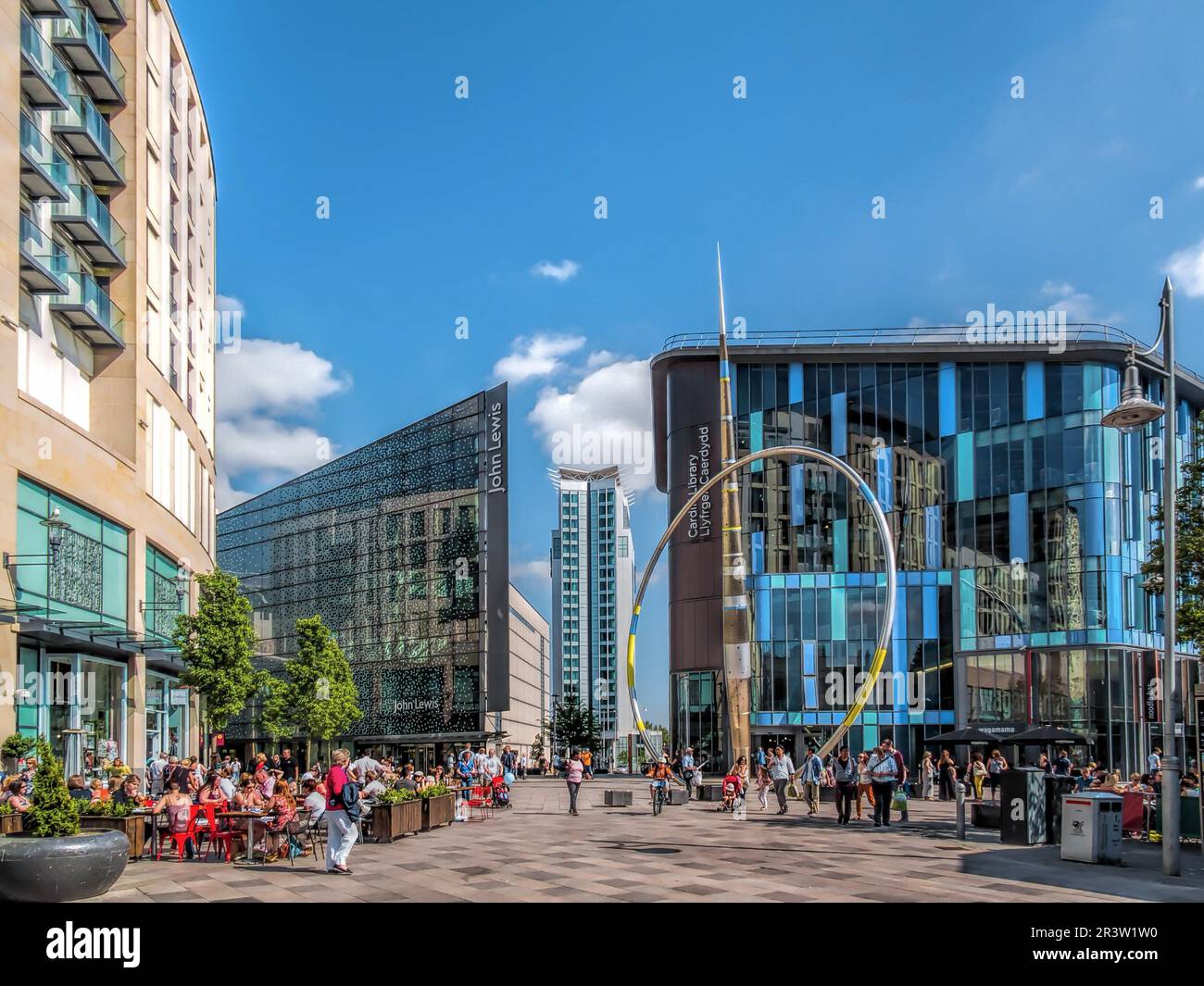 Cardiff city view hi-res stock photography and images - Alamy