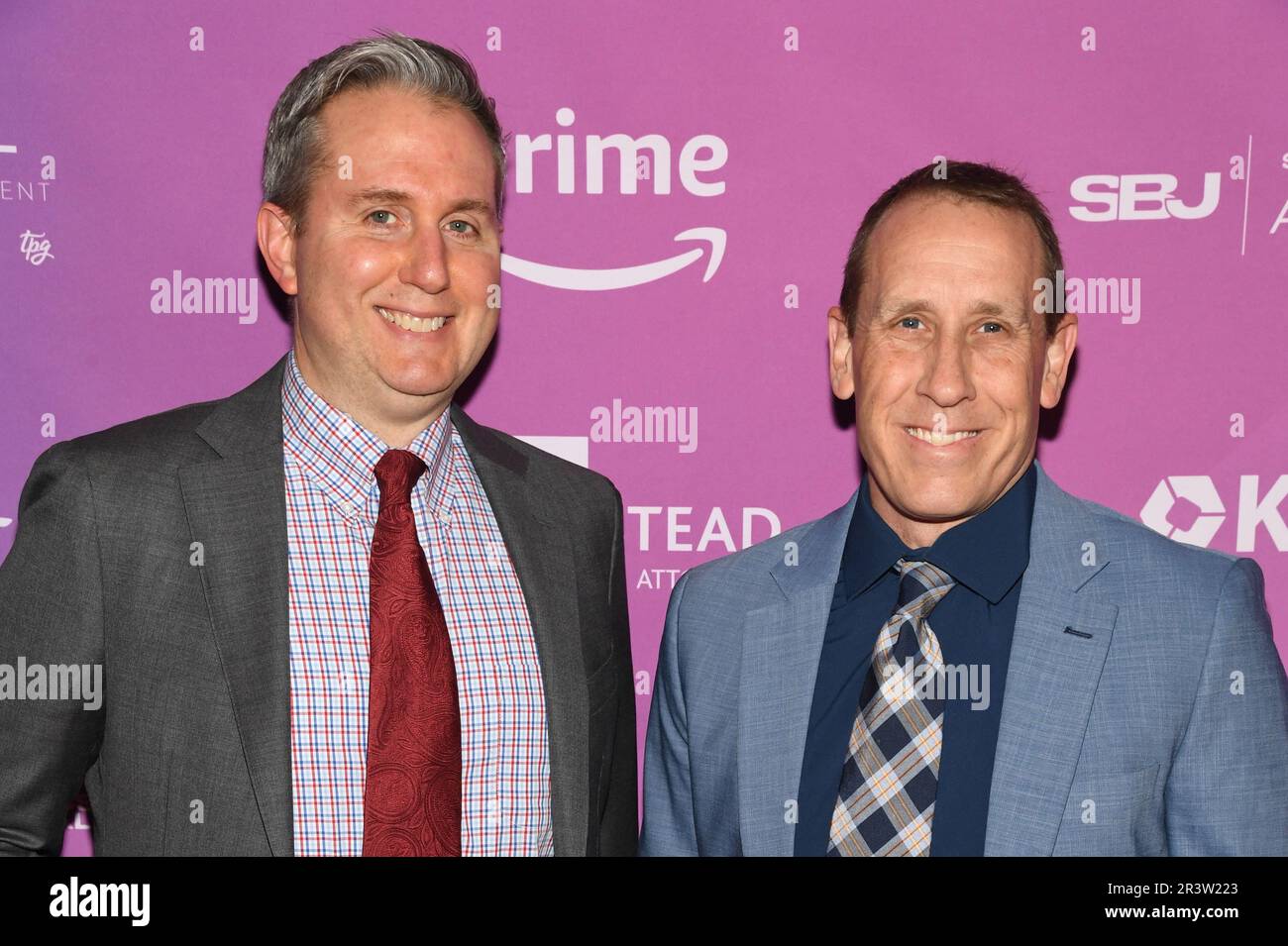 New York, USA. 24th May, 2023. Nick Griffith and Andre Schunk walking the red carpet at 16th ...