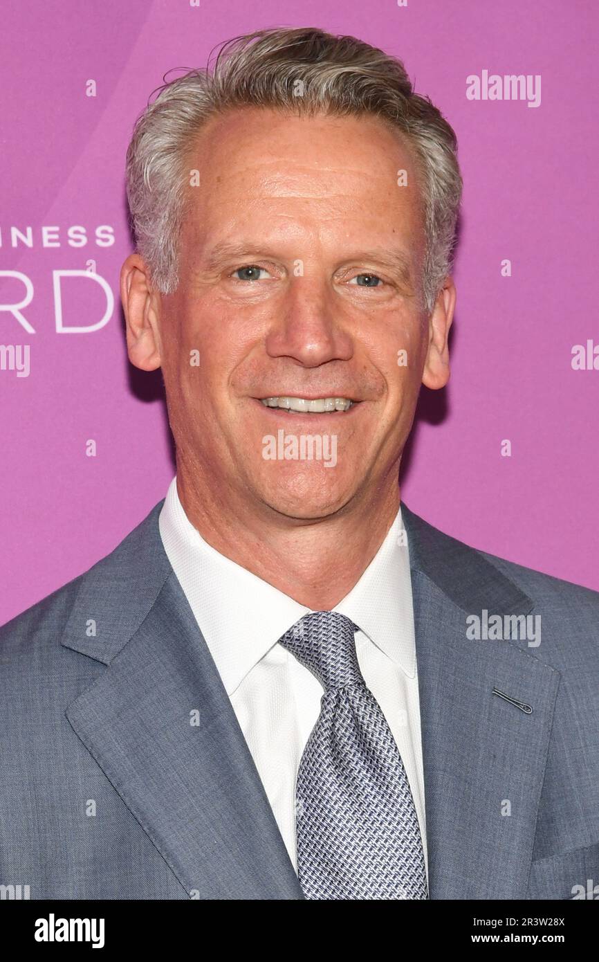 New York, USA. 24th May, 2023. NASCAR president Steve Phelps walking ...
