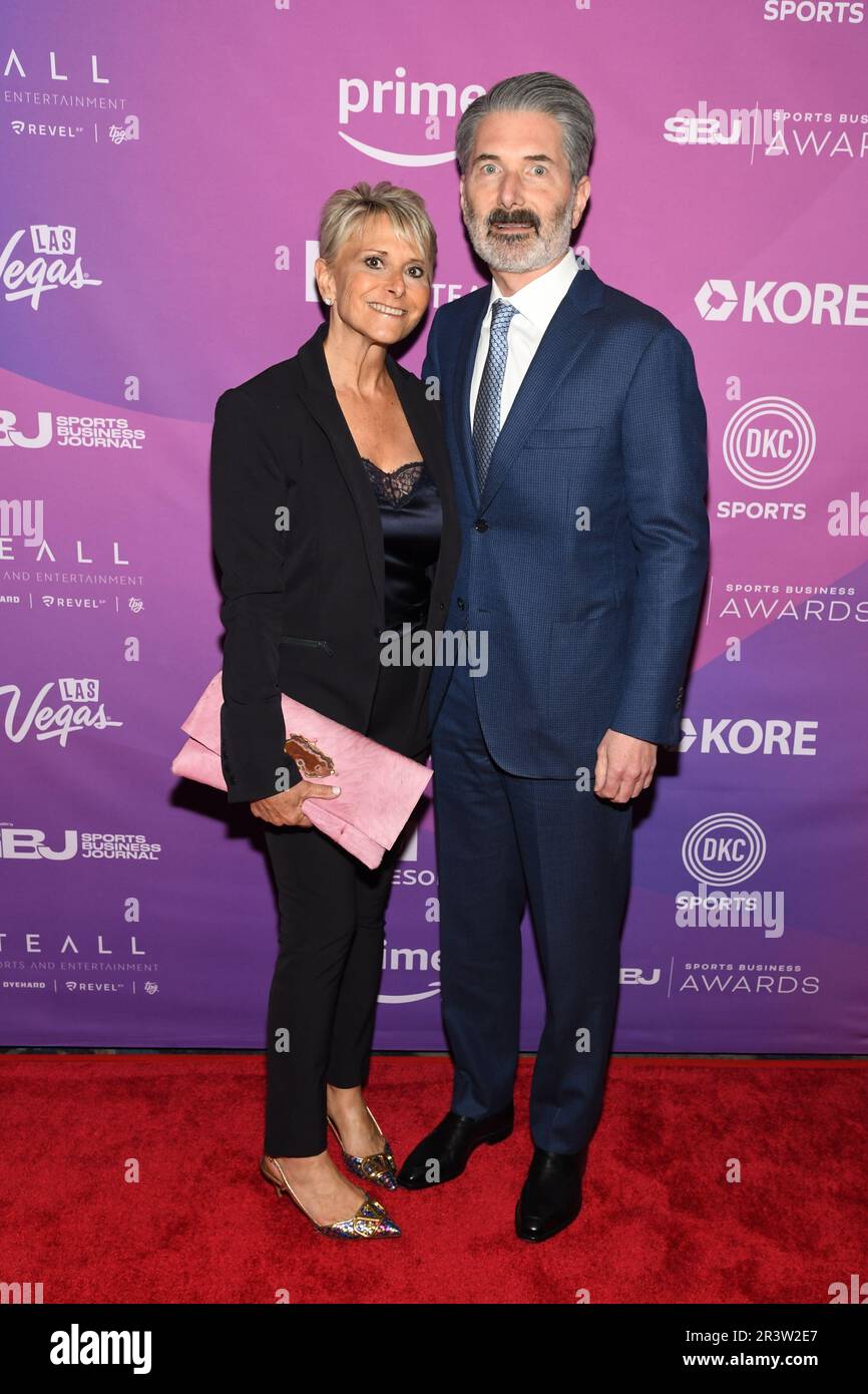 New York, USA. 24th May, 2023. Randi Pollack and Sports Executive ...