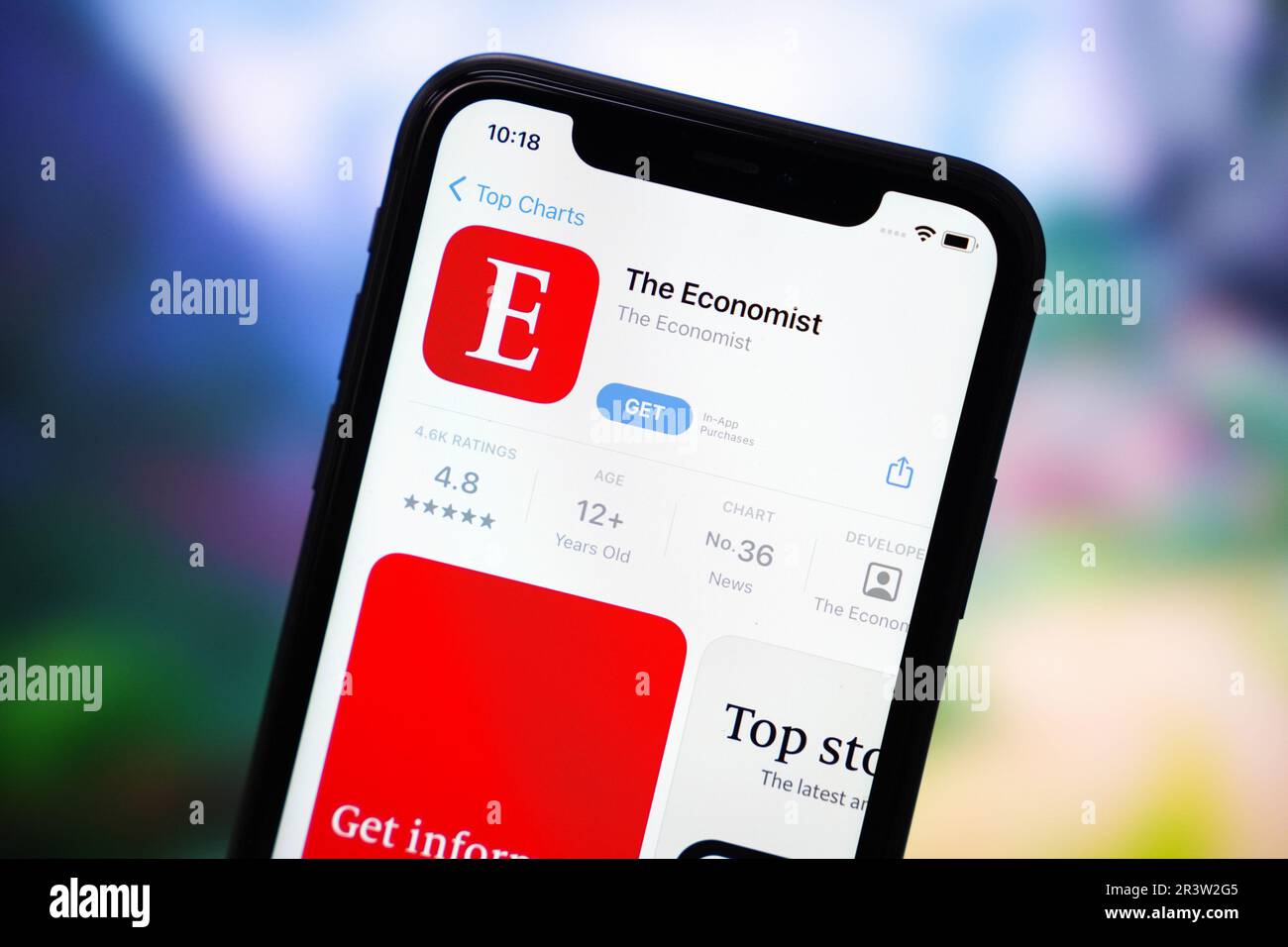 The economist logo hi-res stock photography and images - Alamy