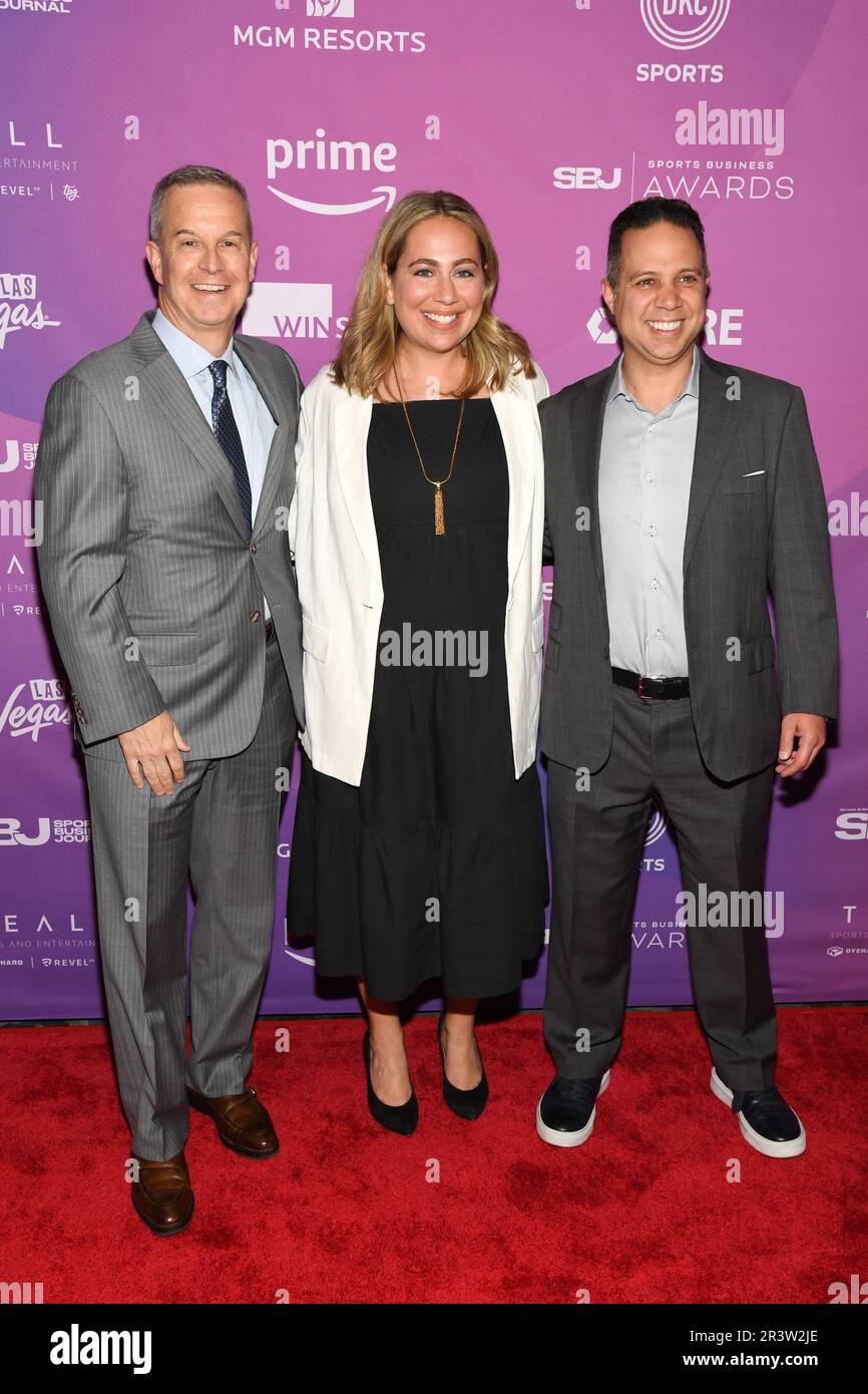 New York, USA. 24th May, 2023. 160/90 President Ed Horne, Endeavor VP ...