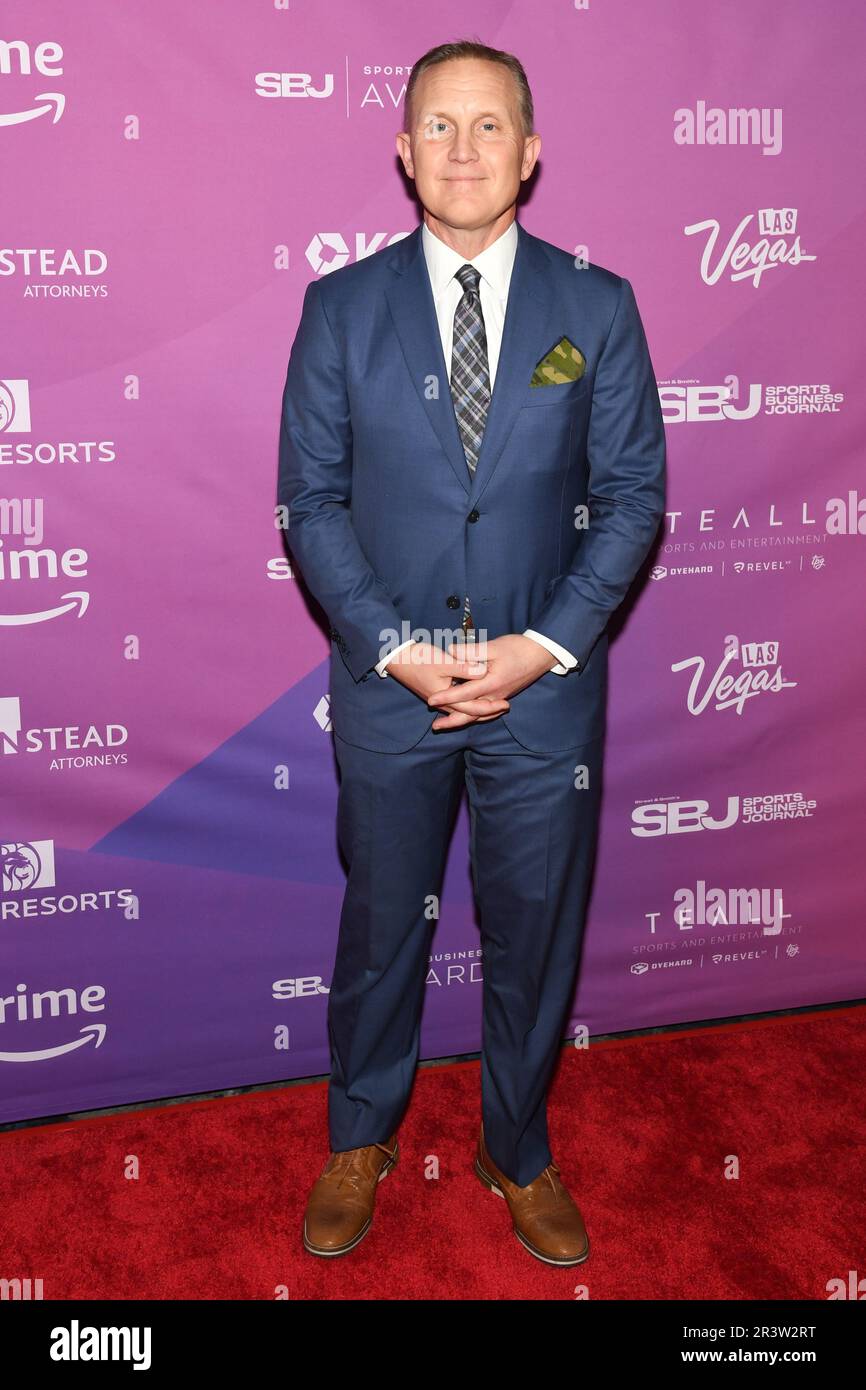 New York, USA. 24th May, 2023. FOX Sports CEO and EP Eric Shanks ...