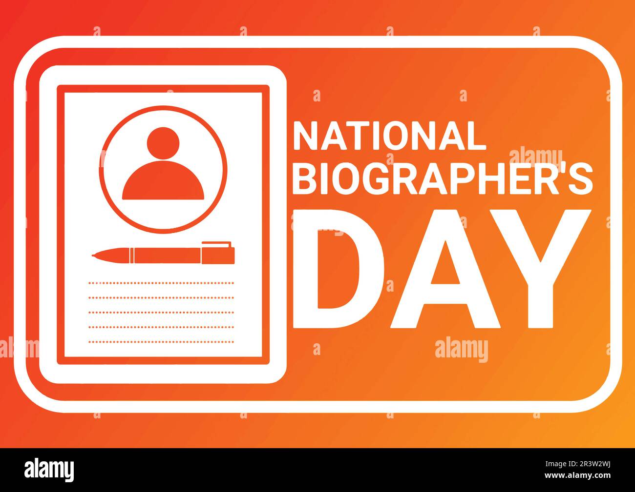 Biographer Stock Vector Images - Alamy