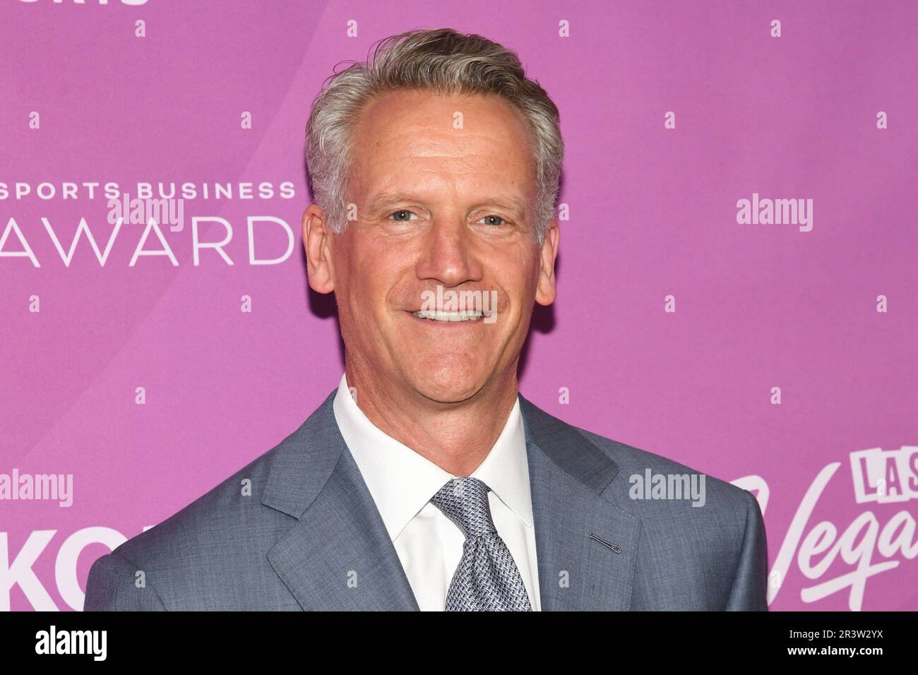 New York, USA. 24th May, 2023. NASCAR president Steve Phelps walking ...