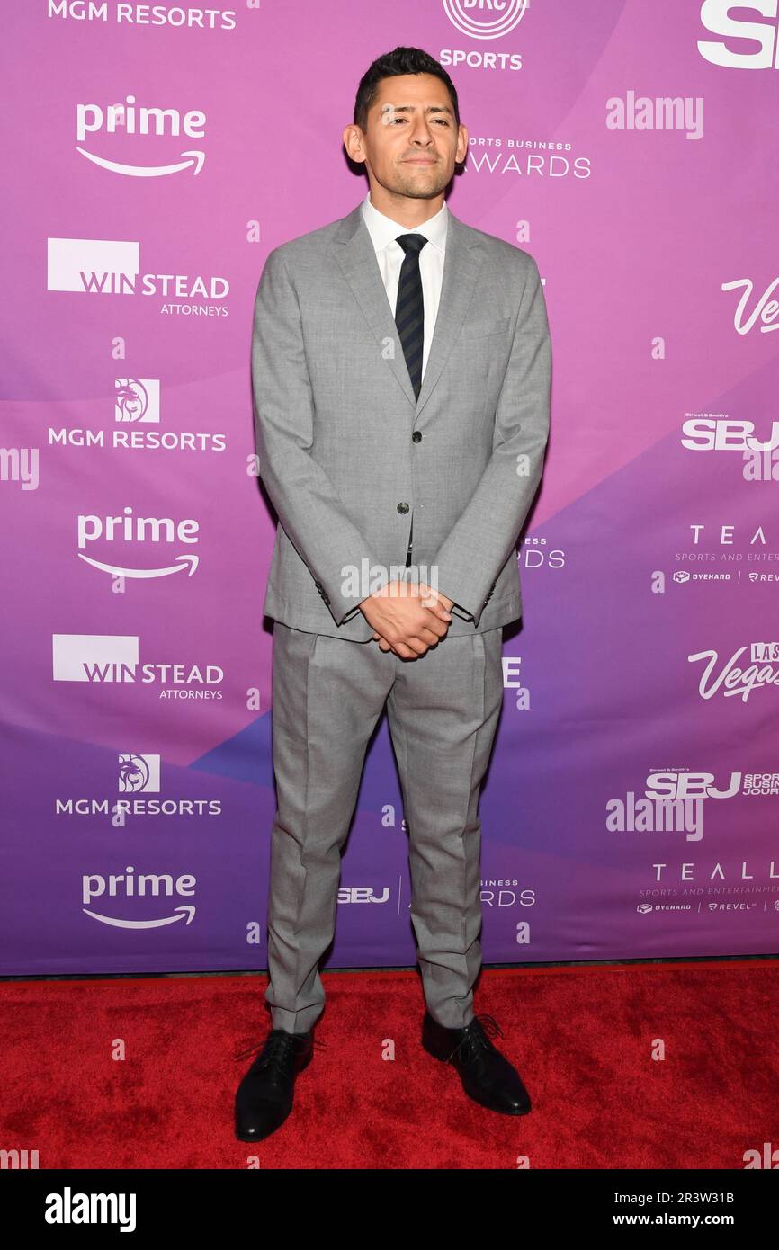 New York, USA. 24th May, 2023. Rick Pineda, Director of Sports for ...