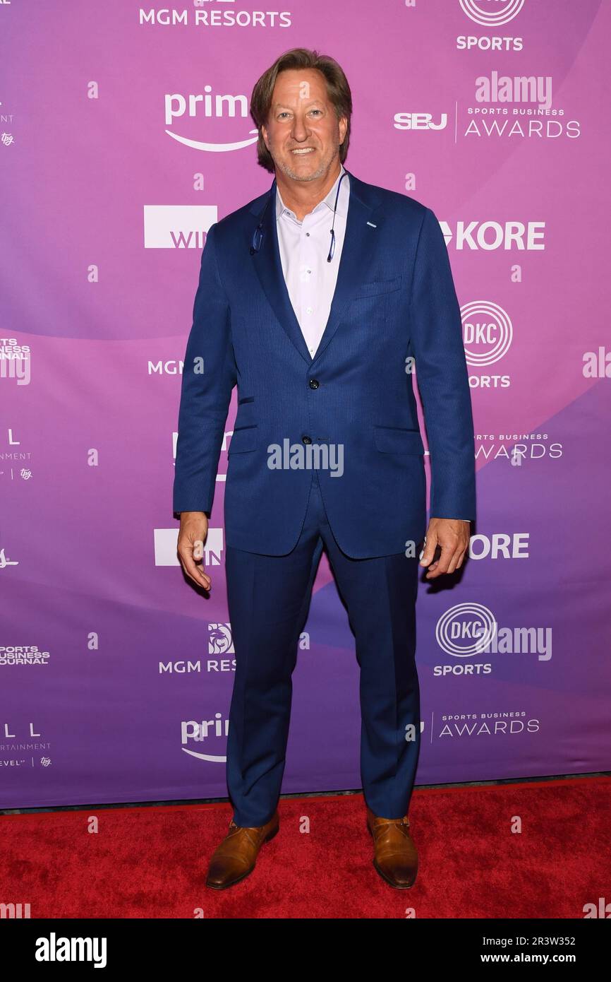 New York, USA. 24th May, 2023. IdeaQuest founder Eric Bechtel walking ...