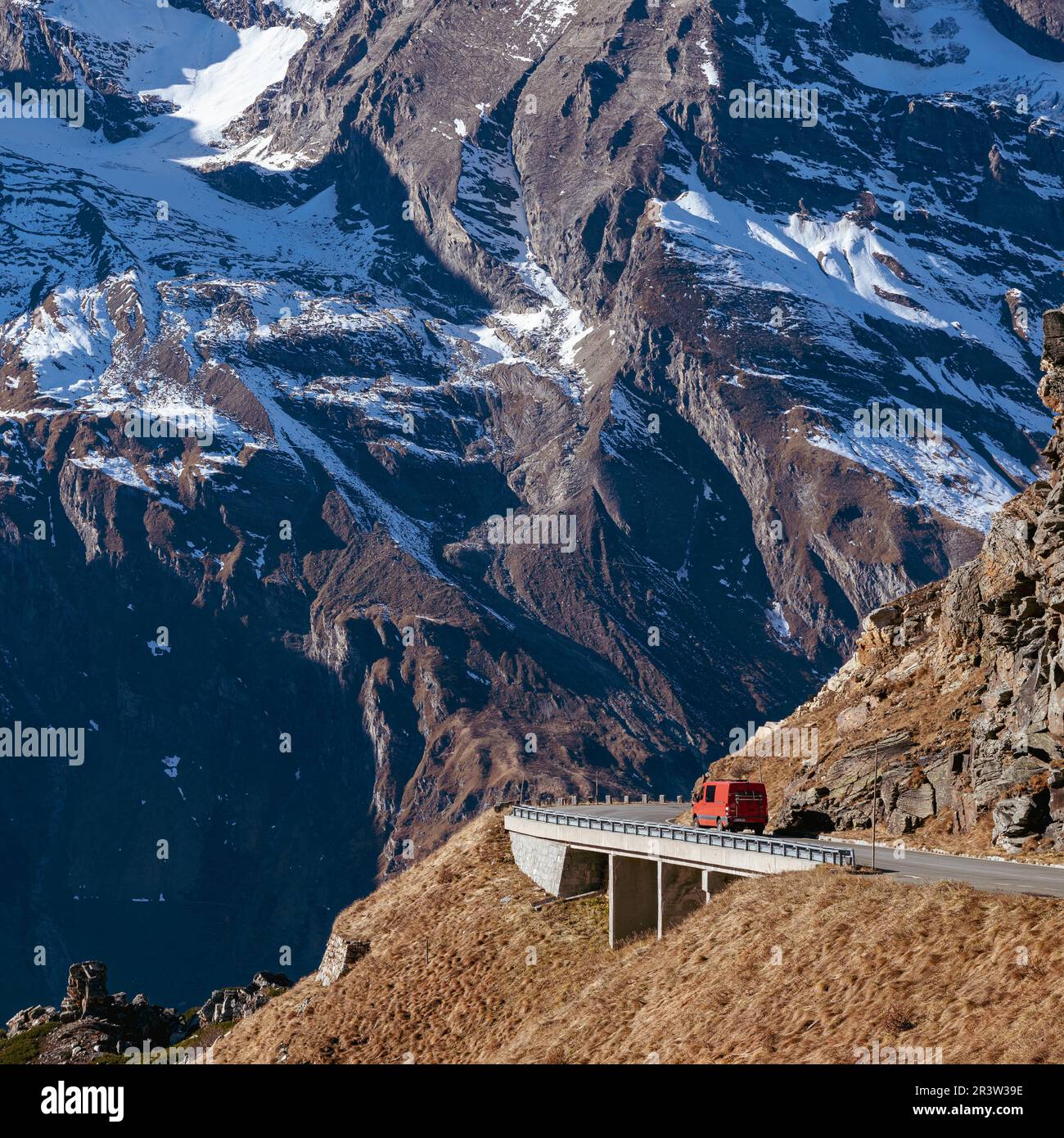 4x4 Campervan, Grossglockner Group, Hohe Tauern, Main Alpine Ridge ...