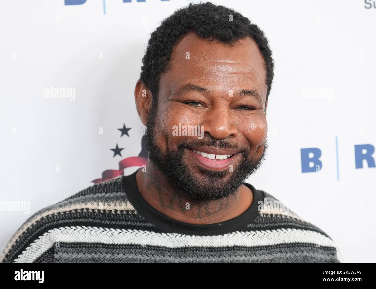 Los Angeles, USA. 24th May, 2023. Sugar Shane Mosley arrives at the ...