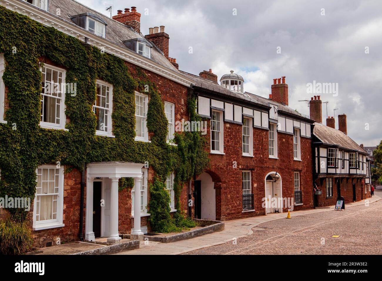 Old Town, Exeter, Devon, England, United Kingdom Stock Photo - Alamy