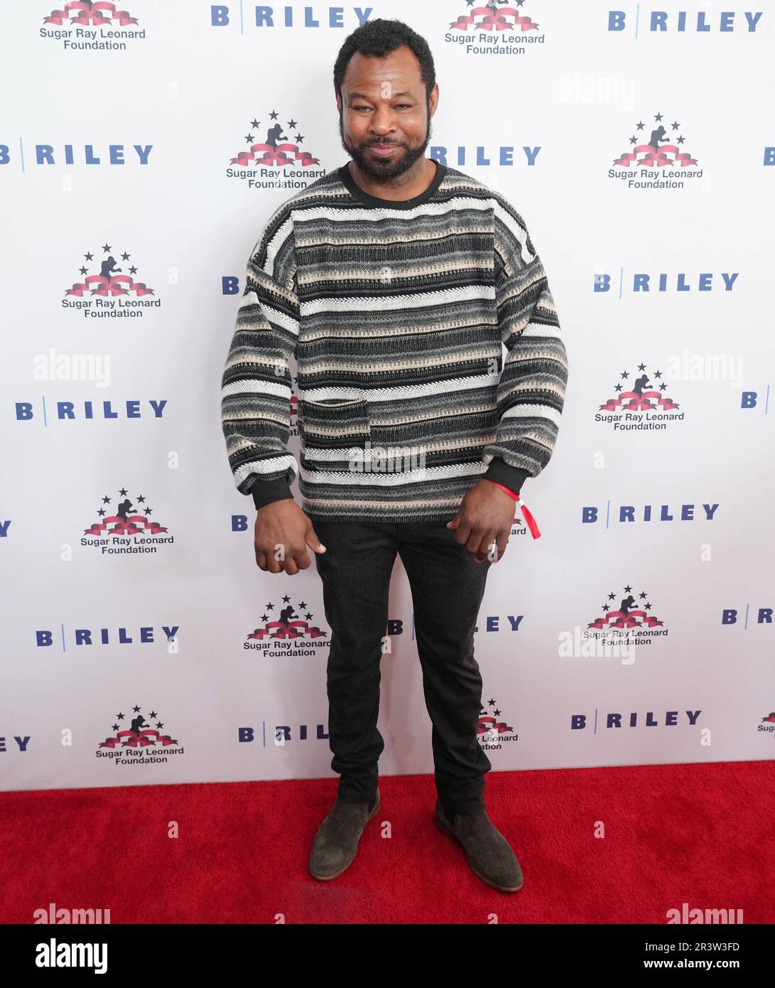 Los Angeles, USA. 24th May, 2023. Sugar Shane Mosley arrives at the ...