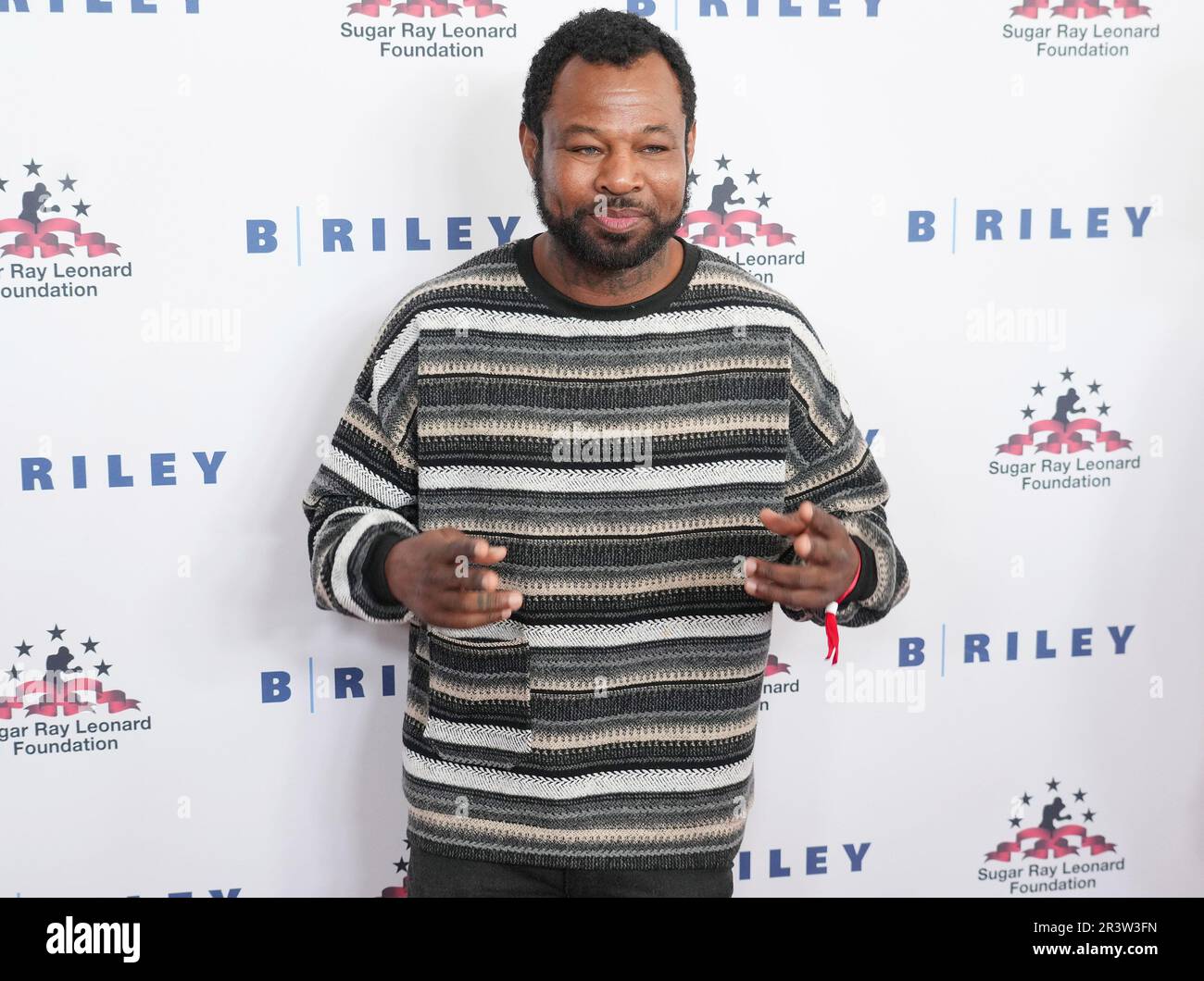 Los Angeles, USA. 24th May, 2023. Sugar Shane Mosley arrives at the ...