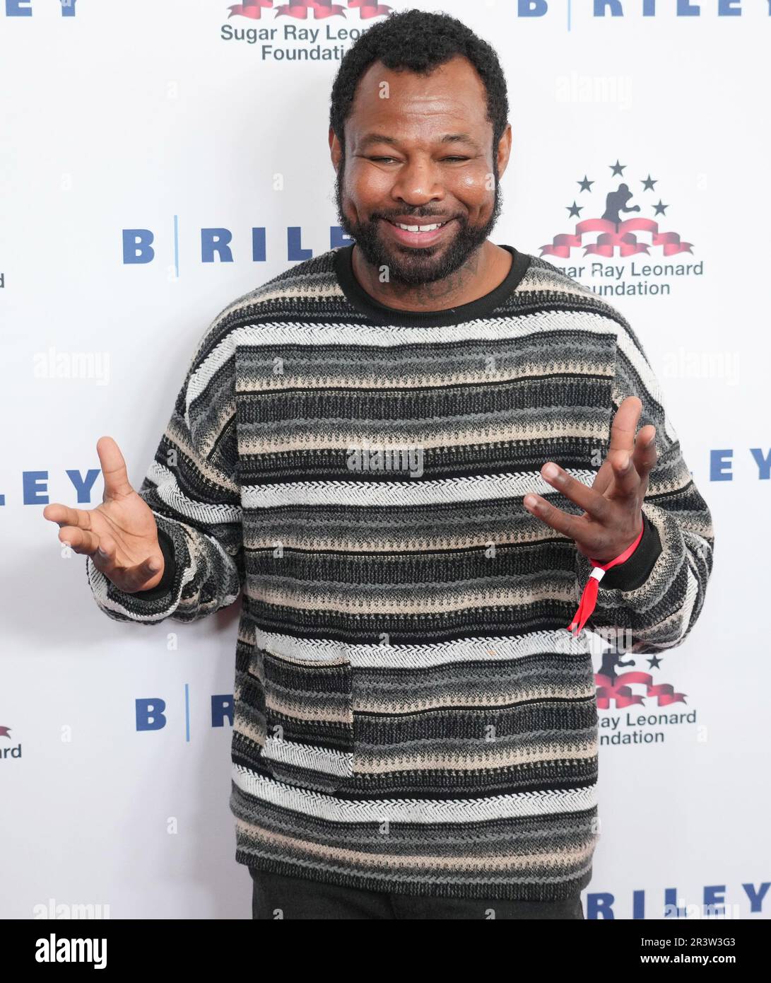 Los Angeles, USA. 24th May, 2023. Sugar Shane Mosley arrives at the ...